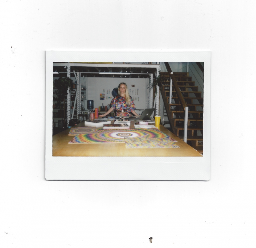 Jen Stark: Girl With Kaleidoscope Eyes | amadeus