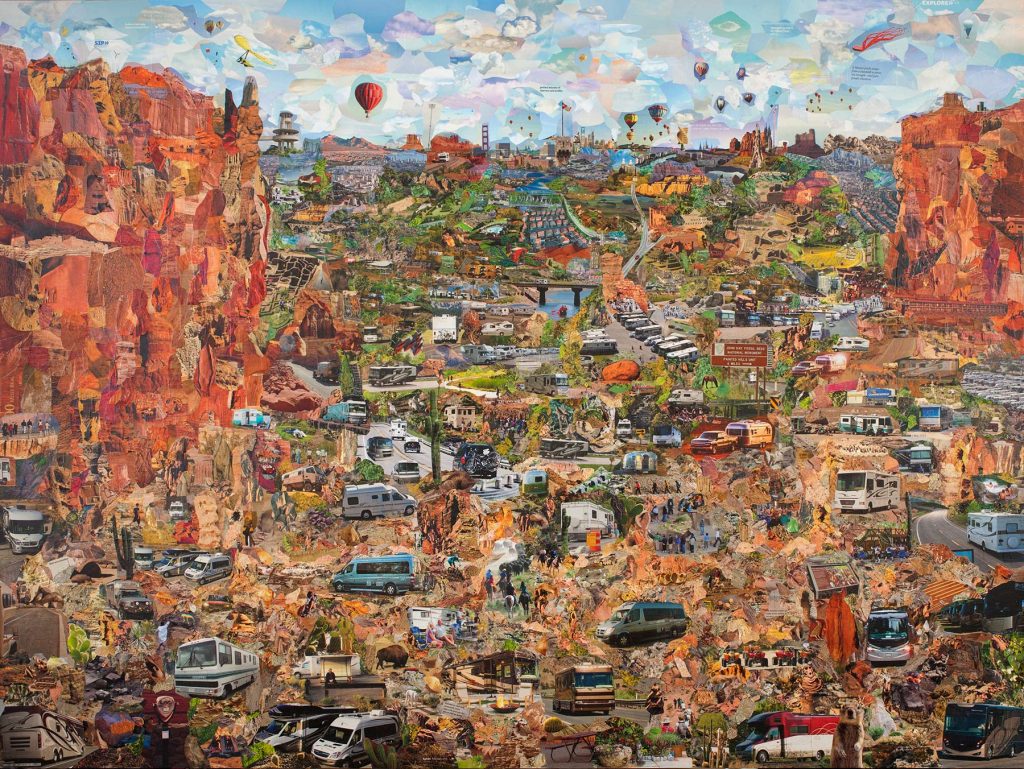 Harold Nelson's Collaged Dreamscapes | amadeus