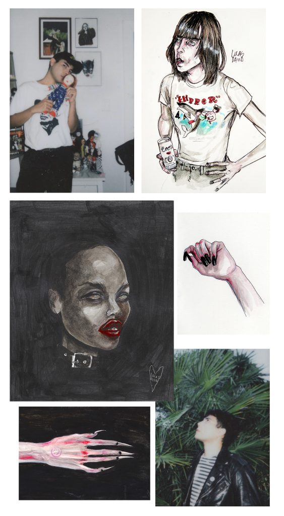 Lucas David's Portraits Walk The Fine Line Between Beauty and ...