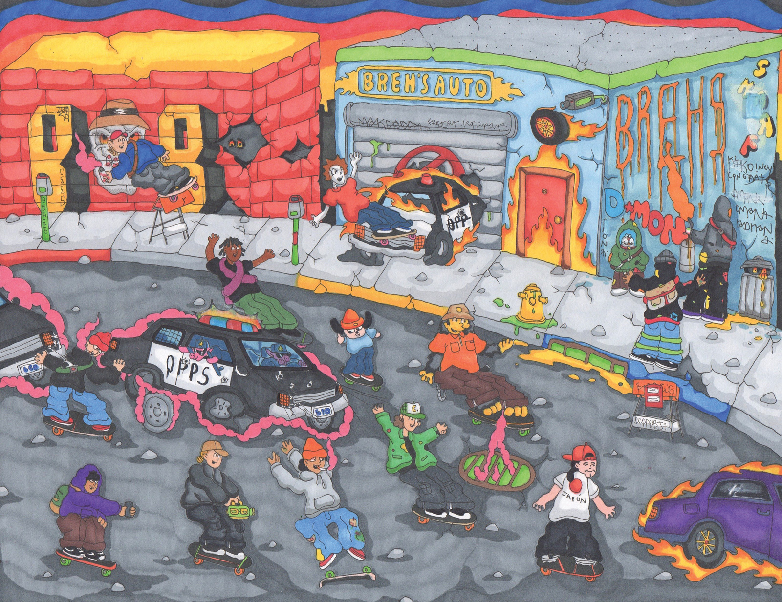 Made in the Bay: Colin Taniguchi Makes Graffiti-Inspired Pieces That ...